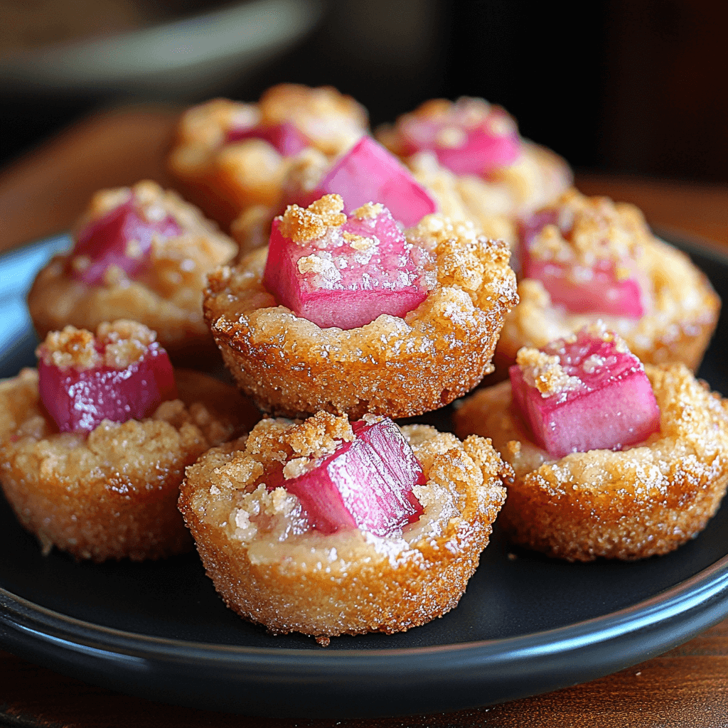 Easy Delightful Buttery Rhubarb Crumble Bites (5-Ingredient Magic ...
