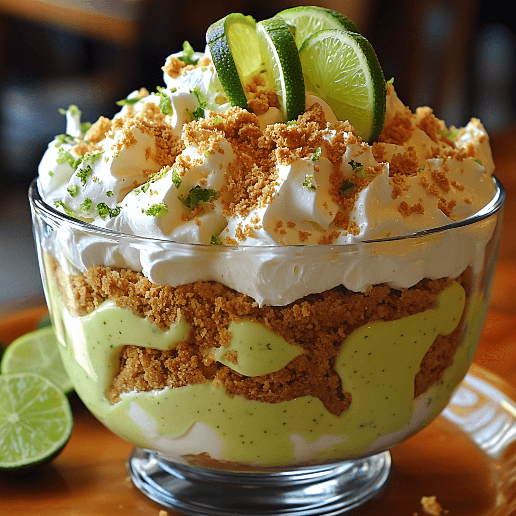 No-Bake Key Lime Pie Trifle: A Refreshingly Easy Dessert - Cook Ease Now