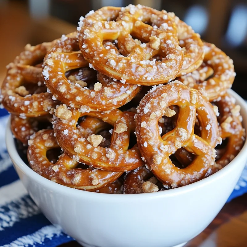 Addictive Easy Butter Toffee Pretzels Recipe