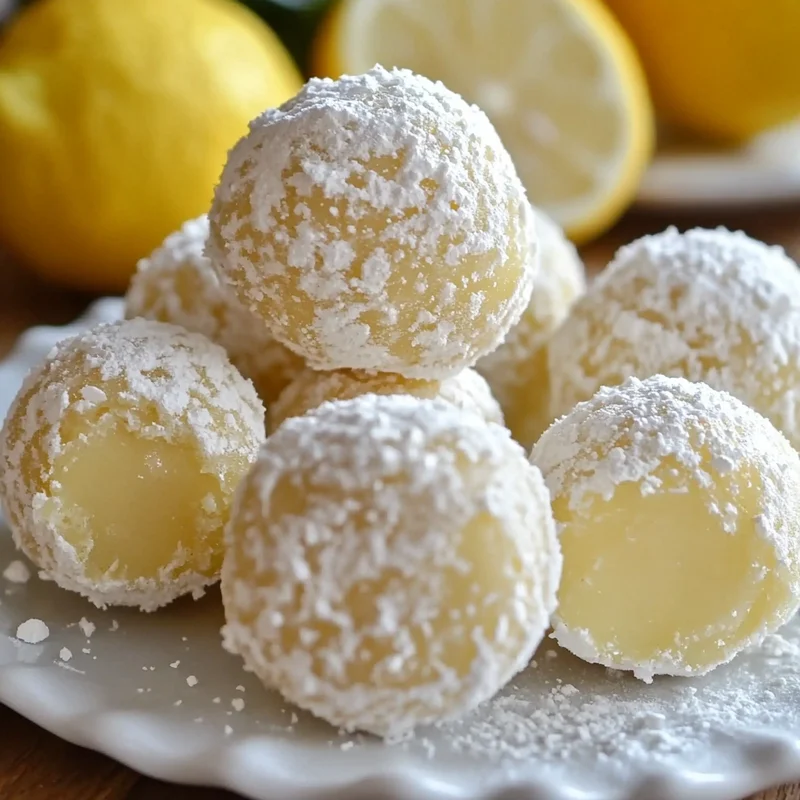 Easy & Delicious Homemade Lemon Truffles Recipe