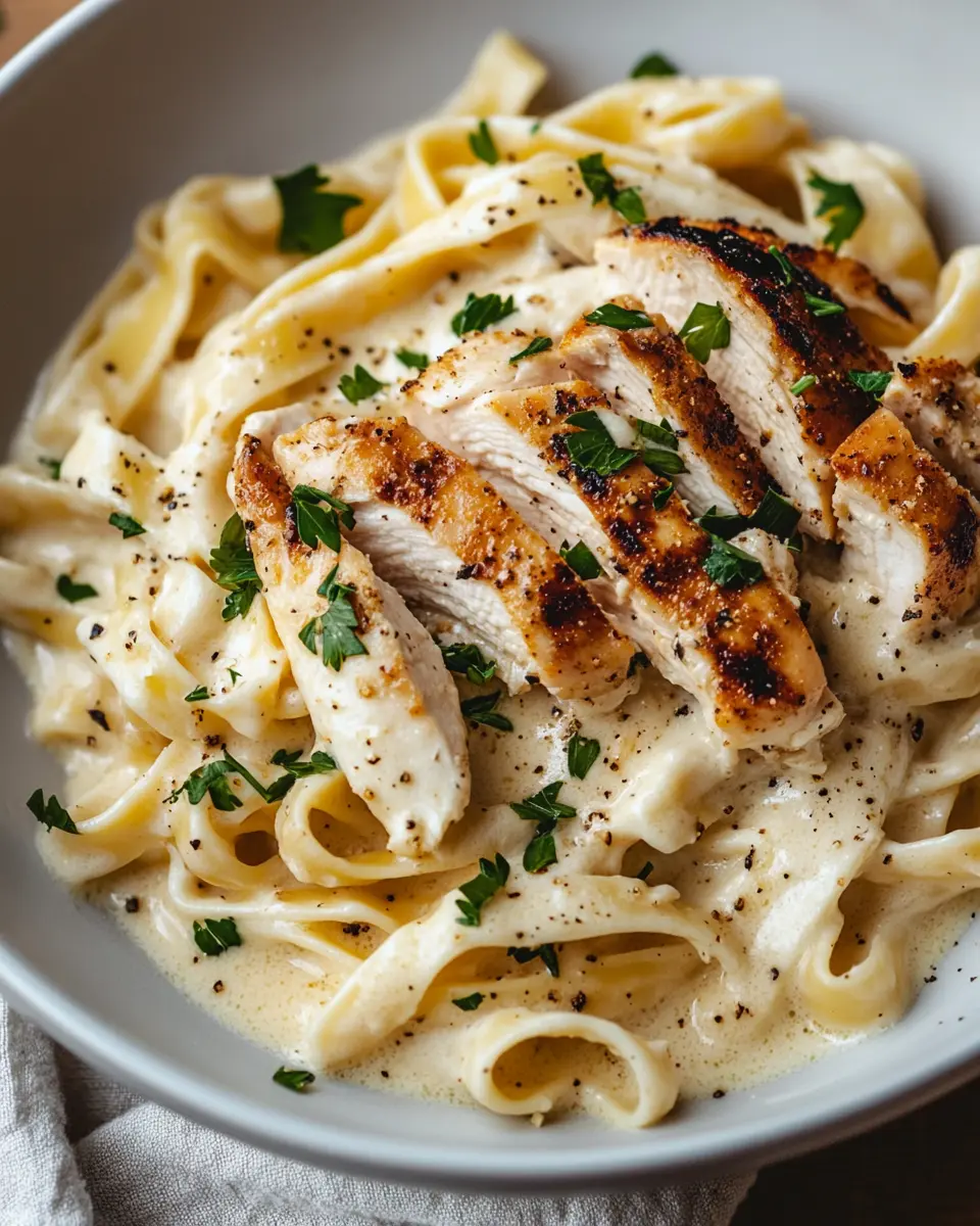 Chicken Fettuccine Alfredo: The Creamy Indulgence You Crave - Cook Ease Now